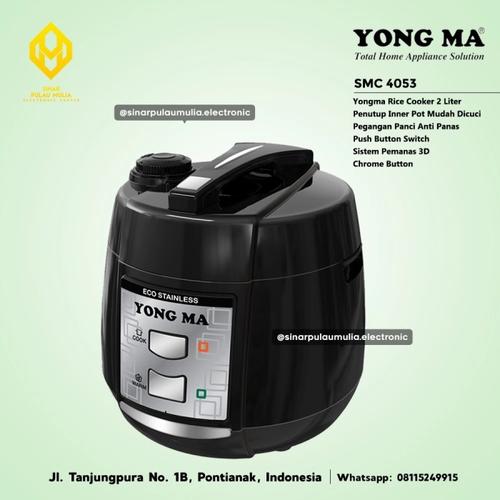 Jual Yong Ma Rice Cooker Magic Com 2 Liter Stainless Yongma - SMC4053 ...