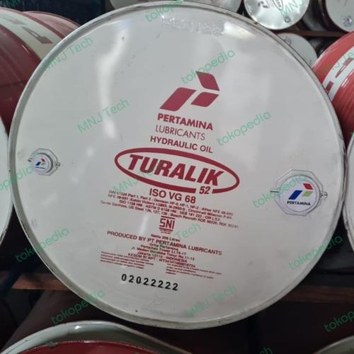 Jual OLI HIDROLIK PERTAMINA TURALIK 52 ISO VG 68 ECERAN PER 0,5 LITER ...