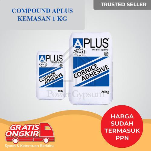 Jual Compound Aplus 1 Kg | Kompon Aplus 1 Kg | Compund Gypsum 1 Kg ...