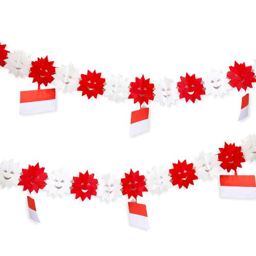 Jual Bendera Matahari Dekorasi 17 Agustus Merah Putih Kemerdekaan HUT ...