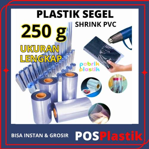 Jual PLASTIK SHRINK PVC Segel Termurah Ukuran Terlengkap Segel -+250 ...