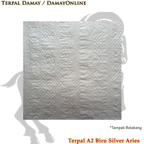 Jual Terpal Jadi A2 Biru Silver Aries ( Ukuran Bebas / M2 ) - Kota ...