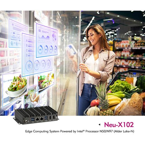Promo Industrial Mini PC Edge Computing Neu-X102 Intel Celeron N97 ...