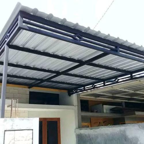 Jual KANOPI MINIMALIS ATAP SPANDEK RANGKA BESI HOLLOW 4X6 - Kab. Bogor ...