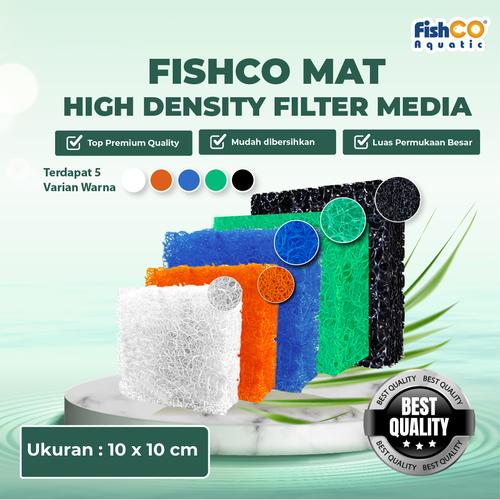 Promo FishCO Mat Hi-Density Media Filter/Biru/japmat Kolam 10x10 ...