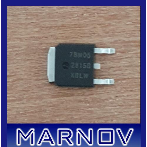 Jual Liniear Voltage Regulator 78M05 78(M)05 IC 7805 5V SMD TO252 DPACK D-PACK - Kota Bandung ...