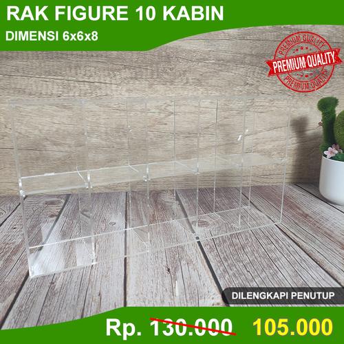 Jual Rak Lego Minifig isi 10 Bahan Akrilik Dimensi 6x6x8 - Jakarta ...