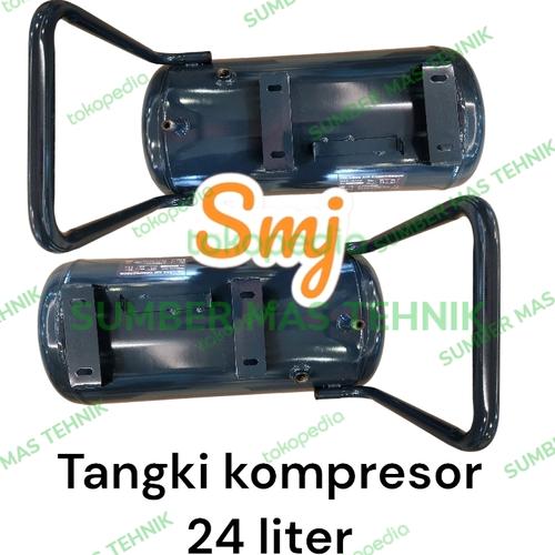 Jual tangki angin kompresor 24liter tabung angin 24 liter tabung saja ...
