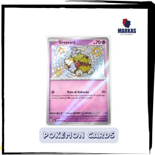 Jual GREAVARD SHINY (BABY SHINY) HARTA BERKILAU SV4A, POKEMON TCG ...