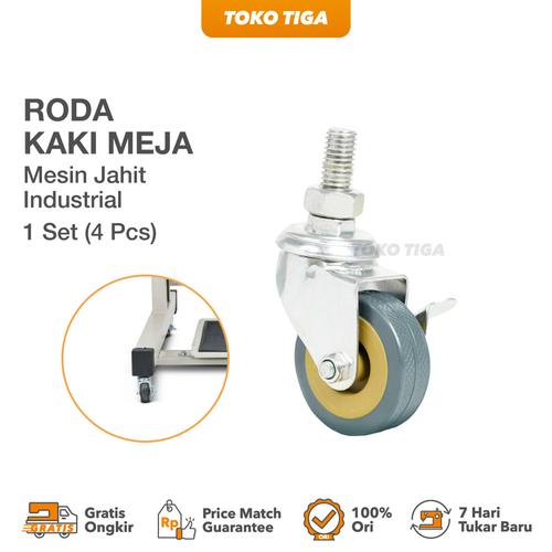 Jual Roda Kaki Meja Mesin Jahit Industri 1 Set 4 Pcs - Jakarta Barat ...