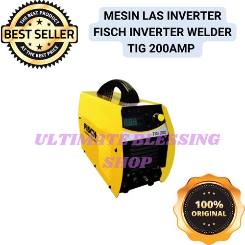 Jual Mesin Las Inverter FISCH Inverter Welder TIG 200AMP Original ...