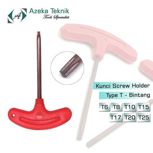 Jual Kunci Screw Holder Bubut Bintang T6 I T8 I T10 I T15 I T17 I T20 ...