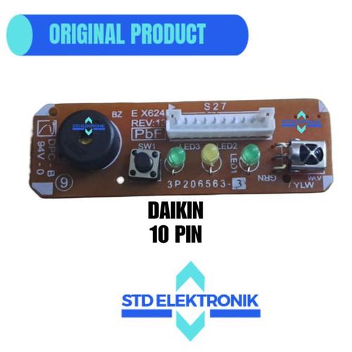 Jual PCB Modul sensor Daikin 10 pin - Receiver AC Daikin soket 10 pin ...