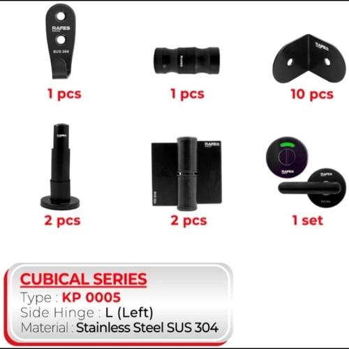 Jual Partisi Cubicle Toilet Kubikal Toilet Set Komplit Stainless Steel ...