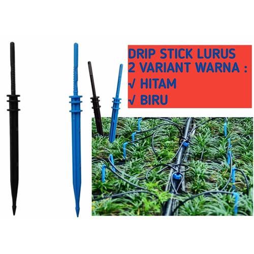 Jual Stik Drip Irigasi Tetes Bend straight Arrow Stick Dripper Lurus ...