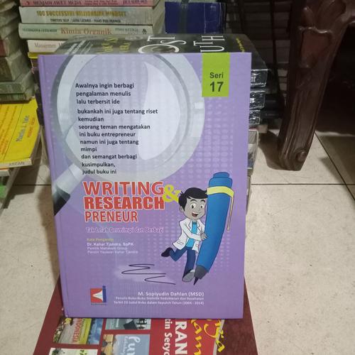 Jual ORI MULUS BUKU WRITING & RESEARCH PRENEUR BY M.SOPIYUDIN DAHLAN ...