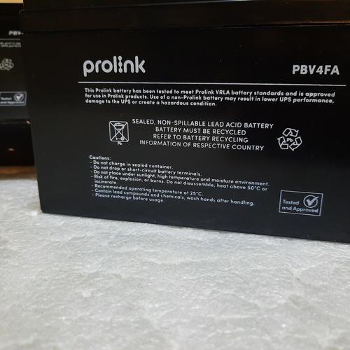 Jual PROLINK Battery UPS 12V-8.2AH - PROLINK 12V-8.2, Wood Packaging ...