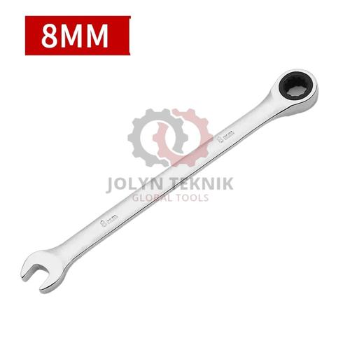 Jual Kunci ring pas Rachet 2in1 panjang SATUAN UKURAN 8 MM 10 MM 12 MM 13 MM 14 MM 17 MM 19 MM ...