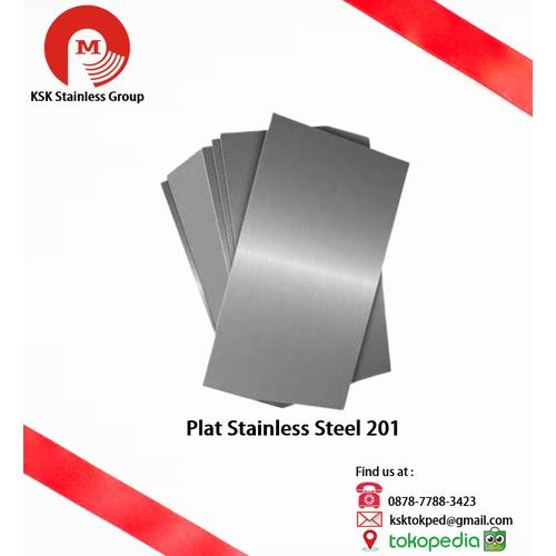 Jual Plat Stainless 201 Finishing BA 4X8 Feet - 0.5 mm - Jakarta Pusat ...