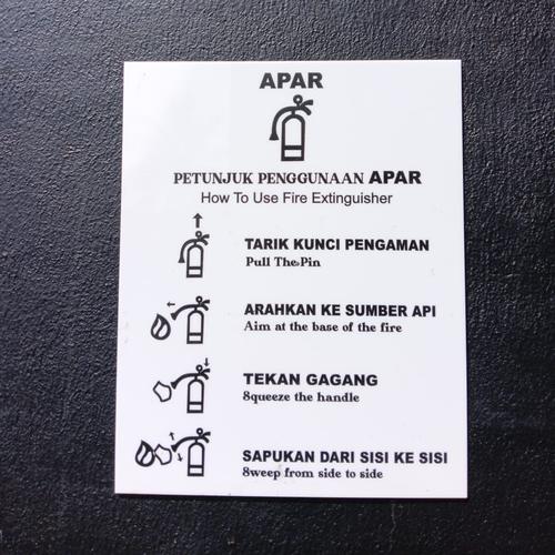 Jual Signboard apar | papan tanda apar alat pemadam - Kab. Bandung ...