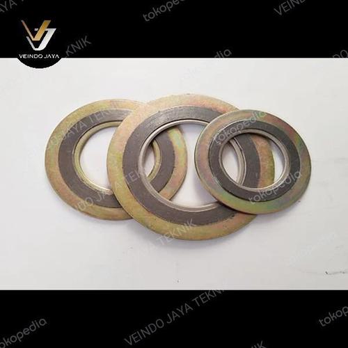 Jual Spiral Wound Gasket PN25 Carbon Steel 1/2" inch DN15 ( SWG PN25 CS ...