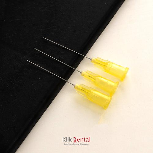 Jual KLIK DENTAL Jarum Irigasi / Jarum Endo 27G Anterior( isi 100pcs ...