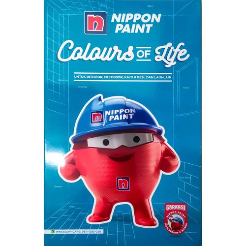 Jual Katalog Warna Cat Tembok NIPPON PAINT Interior Exterior - Jakarta ...