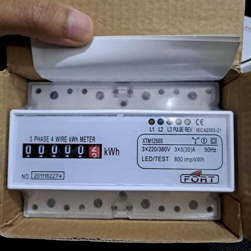 Jual Fort Energy Meter - Kwh Meter 3 Phase 4W 50Hz Direct Analog ...