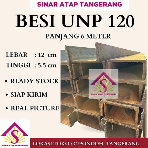 Jual BESI UNP/KANAL U UKURAN 120 PANJANG 6 M - Kota Tangerang - sinar ...