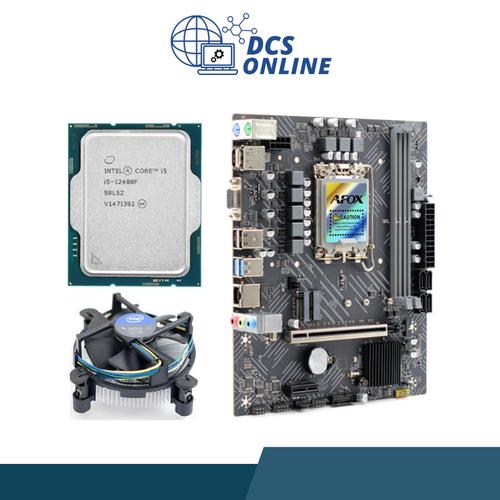 Jual Paket processor intel core i5 12400f + motherboard afox H610 ...