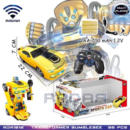 Jual RDR1016 Bumblebee RC RC Transformer Mobil Robot Bubblebee Sedan ...