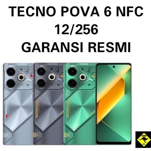 Jual Tecno Pova 6 Nfc 12/256 Ram 12gb Internal 256 gb Layar Amoled G99 ultimate Garansi Resmi ...