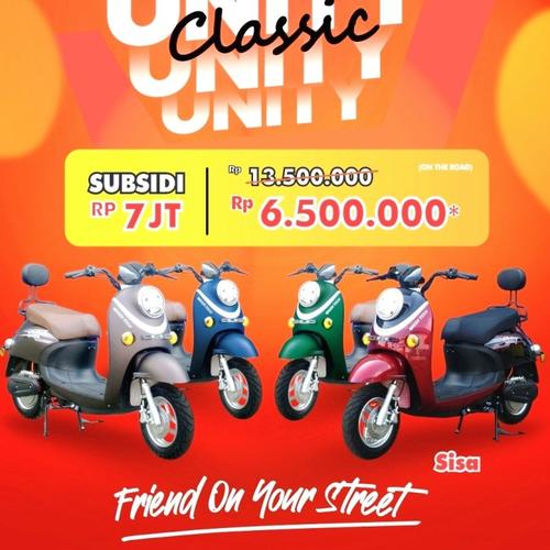 Jual Motor Listrik GreenTech Tipe Unity Classic Subsidi - Kota Makassar ...