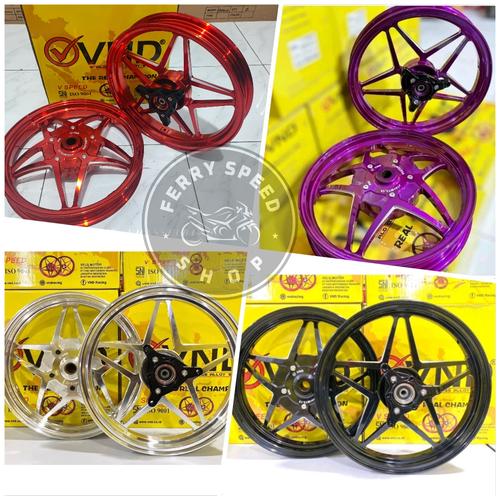 Jual VND Pelek Racing Bintang Aerox 155 / Velg Racing V speed Aerox 155 ...