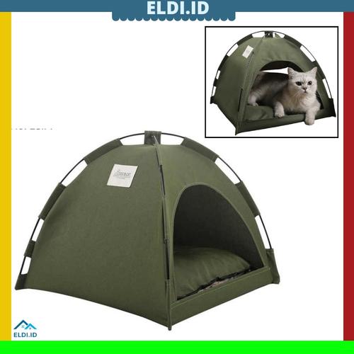 Promo Tenda Kucing Anjing Anabul Kandang Tempat Tidur Hewan Unik Lipat ...