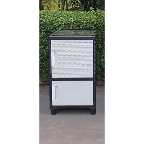 Jual BTS-STORE PANDA Lemari Baju Pakaian Plastik AKAKO 2 Pintu Laci ...