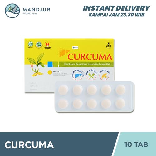 Jual Curcuma 20 Mg 10 Tablet - Suplemen Kesehatan Hati dan Nafsu Makan ...