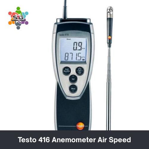 Jual Testo 416 Anemometer Air Speed Meter Anemograph Vane Anemometer ...