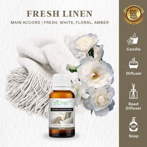 Jual Sicher SA-101 Fragrance Oil - Fresh Linen 10ml - Jakarta Utara - Sicher Ecosystem | Tokopedia