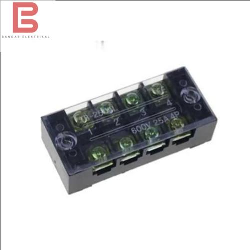 Jual TERMINAL BLOK 4P / TERMINAL BLOCK 4P 4POLE 25A TB-2504 / TB2504 ...