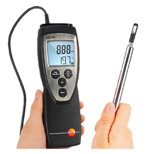 Jual Testo 425 New Thermal Probe Anemometer 0560 4251 Air Speed Meter ...