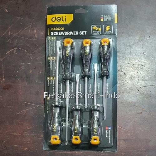Jual DELI obeng set 6pcs/screwdriver set 6 pcs - Jakarta Utara ...