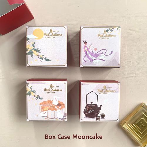 Jual Kotak Mooncake Satuan 125gr 150gr Dus Kue Bulan Box Case Mooncake ...