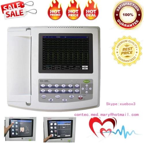 Jual US Digital 12-lead 12-channel Electrocardiograph ECG/EKG Machine ...