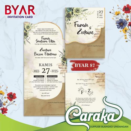 Promo BLANGKO UNDANGAN BYAR 87 - HARGA MURAH TAMPILAN MEWAH - Kota ...