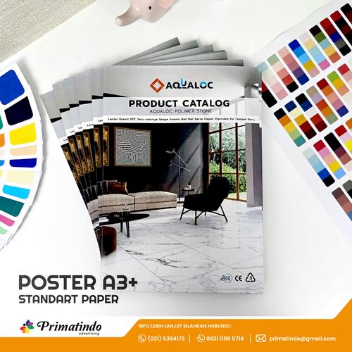 Jual Cetak Poster A3+ Art Paper (120gr-150gr) Dan Art Carton (230gr ...