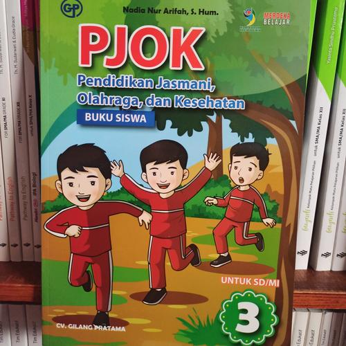 Jual BUKU PJOK PENJASORKES PENJASKES KELAS 3 SD KURIKULUM MERDEKA ...