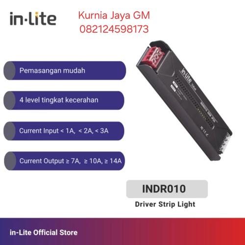 Jual INLITE INDR010 LED Driver Strip Light DC 12volt 60w 120w 200w ...