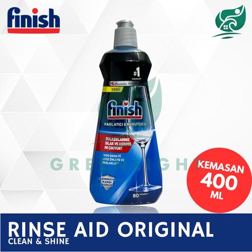 Jual Finish Rinse Aid Original 400 ml Dishwasher Clean and Shine Polish ...