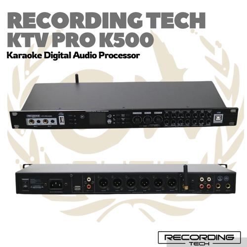 Promo Recording Tech KTV Pro K500 Karaoke Digital Audio Processor ...